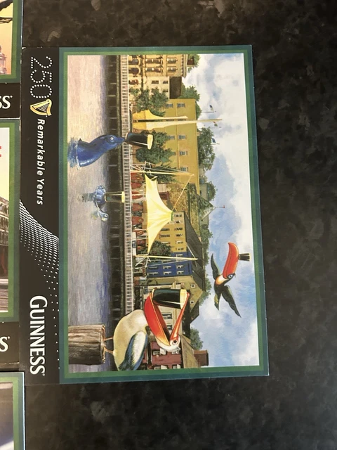 10 GUINNESS POSTCARDS Celebrating 250 Years Original By Guinness £15.25 ...