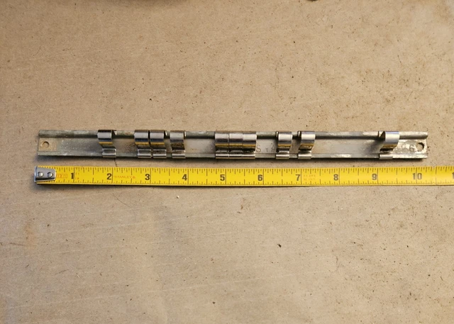 SNAP-ON A269 SOCKET Rail Organizer 10" Length 3/8" Drive 10 Slot ...