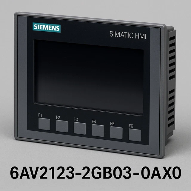 SIEMENS SIMATIC KTP700 Series 7-inch TFT HMI Basic Panel 6AV2123-2GB03 ...