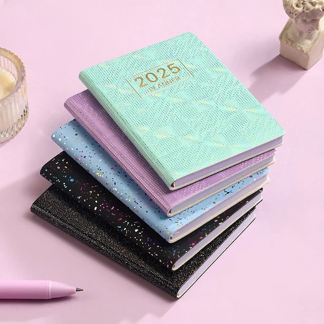 ENGLISH 2025 SCHEDULE Planner Notepad Efficiency Plan Notebook Office ...