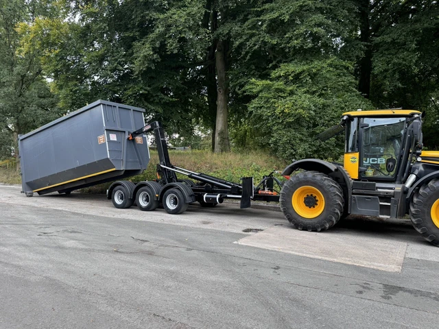 HOOK LOADER TRAILER Skip RoRo Bin Lift Tree Surgeon ARB Forestry Unimog ...