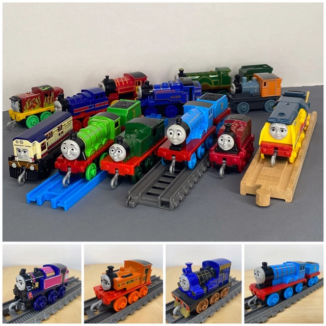 THOMAS THE TANK Engine & Friends Trackmaster Push Along Diecast Metal ...