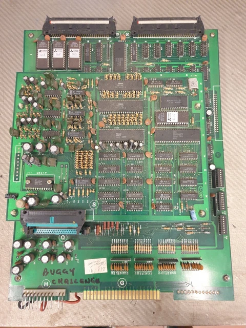 ARCADE NO JAMMA PCB Buggy Challenge by Taito bootleg Untested EUR 39,00 ...