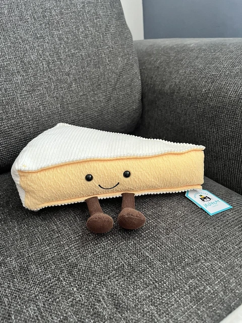 BNWT JELLYCAT Amuseable Brie Cheese soft toy New with tags £45.00 ...