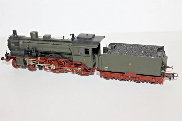 FLEISCHMANN H0 4828 Dampflok Schlepptenderlok der KPEV BR S6 636 Analog ...