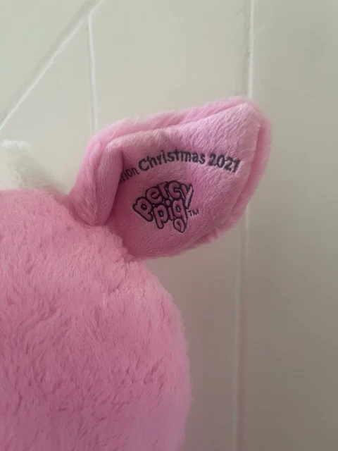 M&S PERCY PIG 2021 Limited Edition 21" Christmas Large Plush Soft New ...