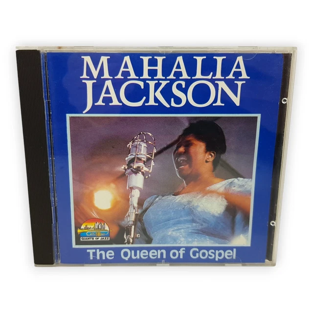 MAHALIA JACKSON THE Queen of Gospel CD Album 1989 Jesus Im On My Way ...