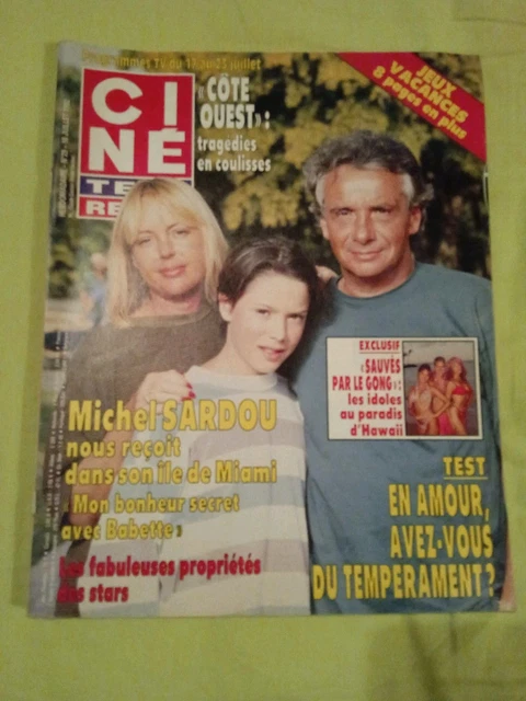 CINÉ TÉLÉ REVUE de 1992 - Michel Sardou, Sauvés par le gong, Marilyn Monroe EUR 12,00 - PicClick FR