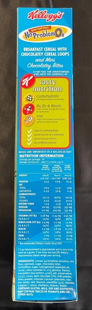 THE SIMPSONS - Bart Simpson's No Problemo's Cereal - Box Sealed ...