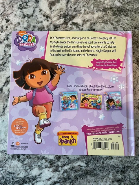 NICKELODEON DORA THE Explorer Dora's Christmas Carol Hardcover Book EUR ...
