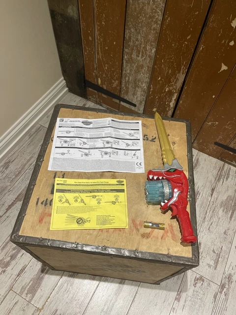 POWER RANGERS DINO Super Drive Sabre Red Sword Energem Gold SD With ...