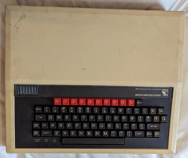ACORN BBC MICRO Computer Model B, MMC Drive and Recapped PSU £205.00 - PicClick UK