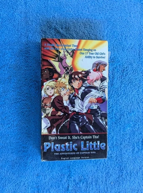 PLASTIC LITTLE VHS Tape 1994 Anime Sci-fi Adventures Of Captain Tita ...