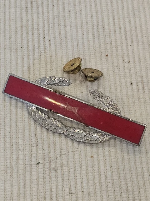 WWII US ARMY Red Artillery CIB Combat Infantry Badge Pin L@@K!!! £25.94 ...