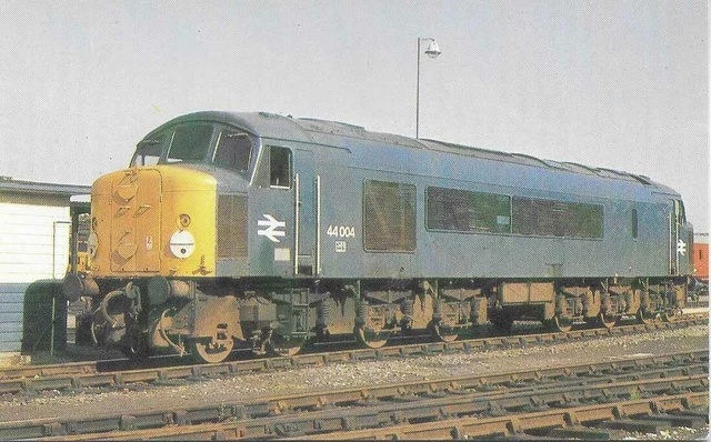 PHOTO POSTCARD OF British Railways Class 44 44004 at Crewe Diesel Depot ...