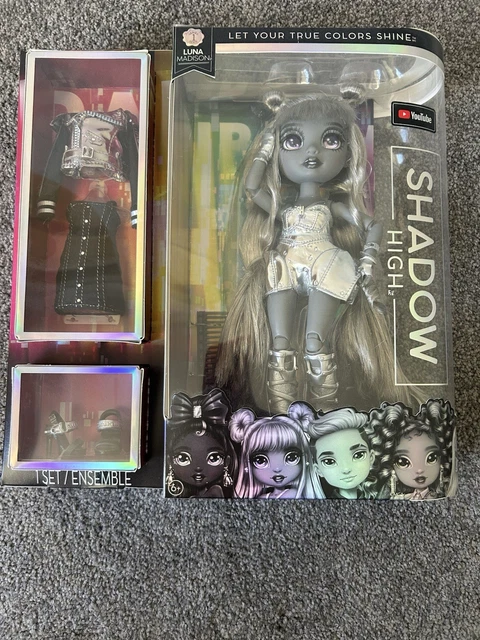 RAINBOW HIGH SHADOW High Doll Series 1 Luna Madison New In Box $99.00 ...