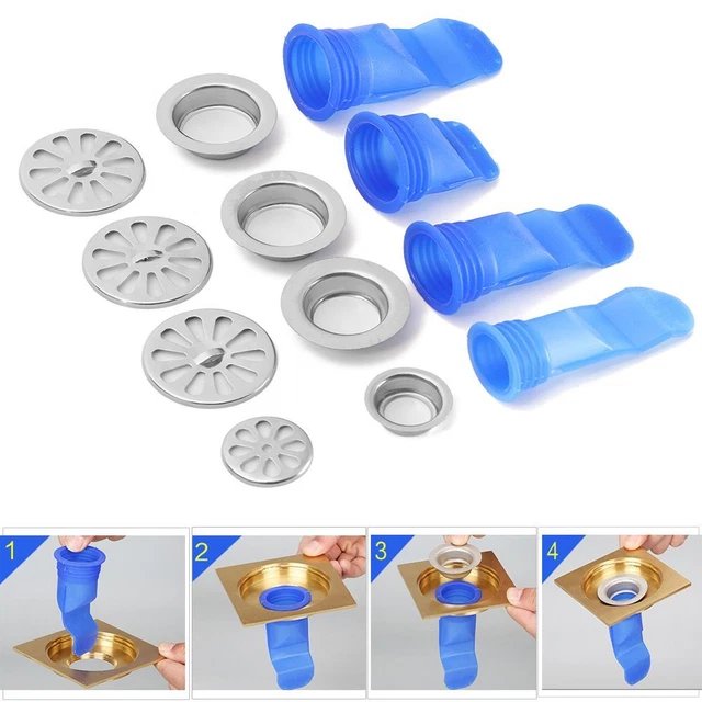 WAY VALVE Deodorant Silicone Core Backflow Preventer Anti-odor Pest ...