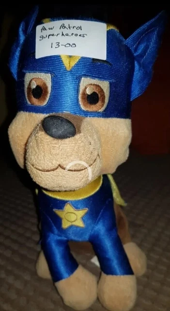PAW PATROL CHASE Superhero Plush Toy Nickelodeon Child's TV Plush £10. ...
