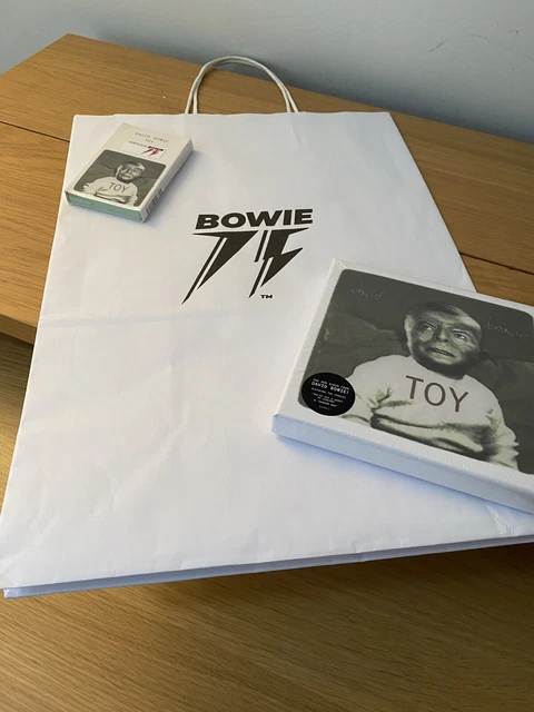 DAVID BOWIE TOY Deluxe CD & Cassette Bundle In Heddon Street Pop Up ...