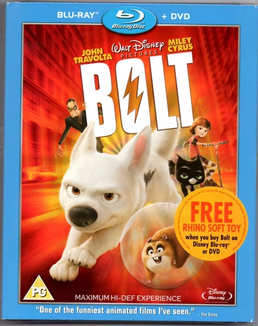 DISNEY - BOLT - Blu-Ray & DVD - New & Factory Sealed £2.50 - PicClick UK