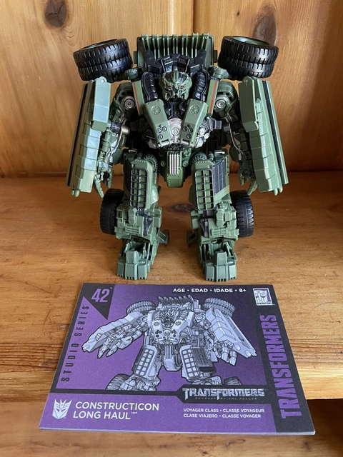 TRANSFORMERS STUDIO SERIES 42 ROTF Voyager Constructicon Long Haul 100% ...