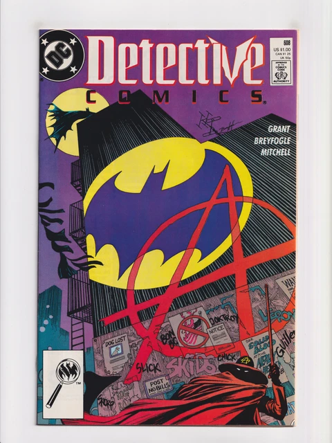 DETECTIVE COMICS #608 DC Comics 1989 1ère apparition Anarky Lonnie ...