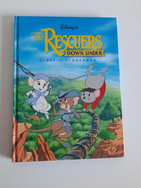 THE RESCUERS DOWN Under: Classic Storybook 1998 Hardcover Good ...