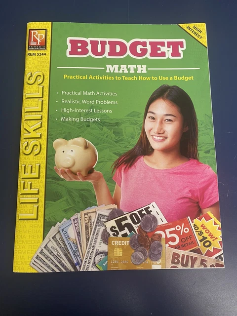 REMEDIA PUBLICATIONS BUDGET Math: Life Skills Math Series $10.00 - PicClick
