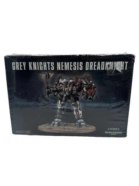 GAMES WORKSHOP WARHAMMER 40K Grey Knights Nemesis Dreadknight Brand New Sealed £47.00 - PicClick UK