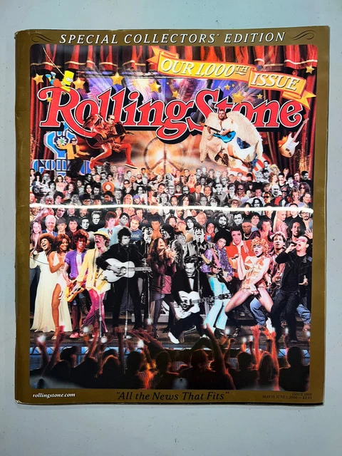 THE ROLLING STONES Magazine 1000th Issue May 18-June 1, 2006 Hologram ...