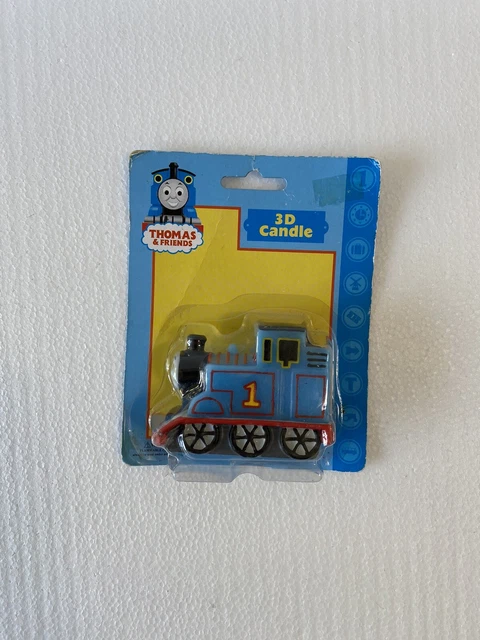 THOMAS THE TANK Engine 3D Candle 2005 Bakery Sugarcraft Britt Allcroft ...