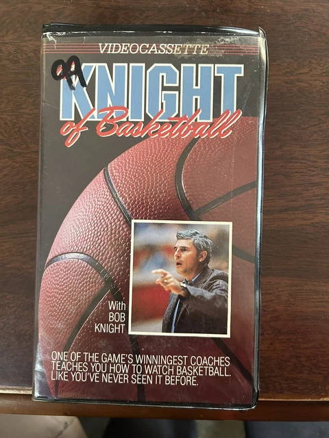 BOBBY KNIGHT VHS A KNIGHT OF BASKETBALL INDIANA UNiVERSITY $0.99 - PicClick