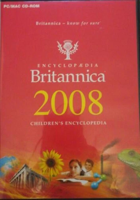 CHILDREN’S ENCYCLOPAEDIA BRITANNICA 2008 PC GAME PC 2008 Top-quality £8 ...