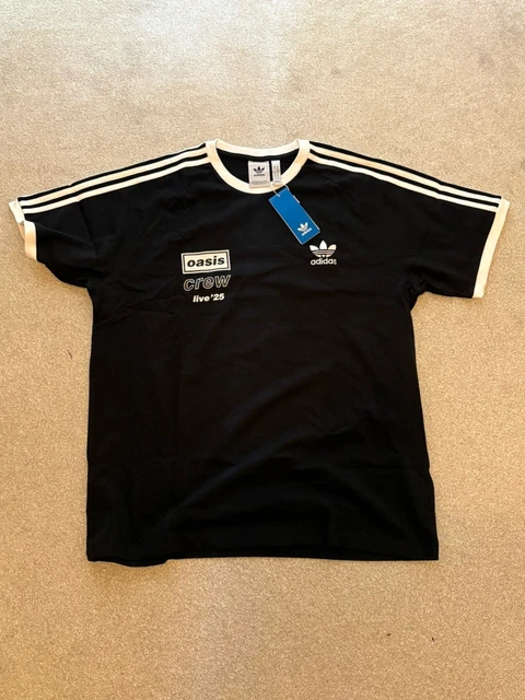 OASIS 2025 TOUR Official Touring Crew T Shirt XL £414.68 - PicClick UK