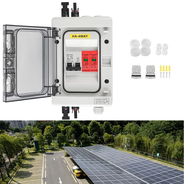 PV DC ISOLATOR Solar Isolator Schalter 1000V 32a DC 1-STRING 4M T2 ...