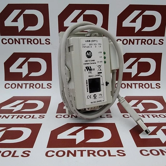 1747-UIC | ALLEN Bradley | USB to DH-485 Interface Converter, Used, Ser ...