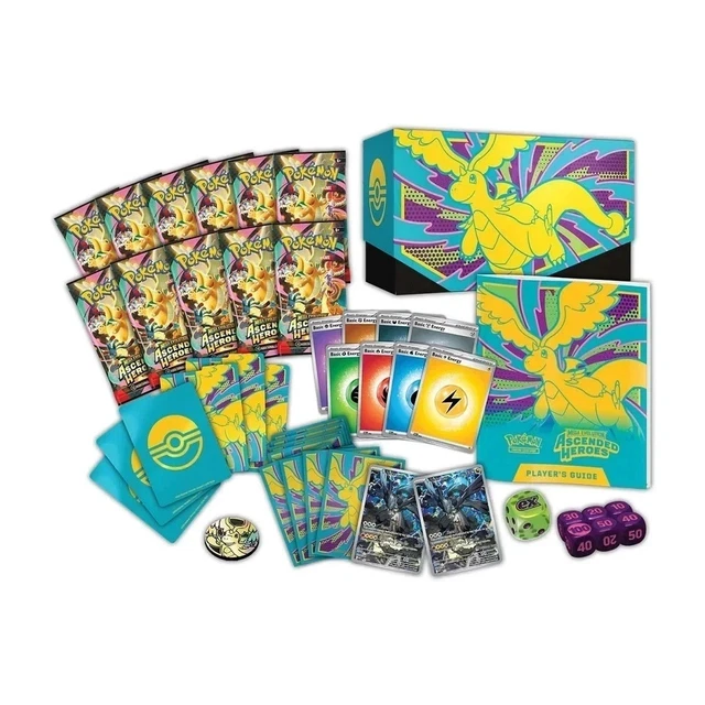 POKÉMON TCG: ASCENDED Heroes POKEMON CENTER Elite Trainer Box ETB x2 ...