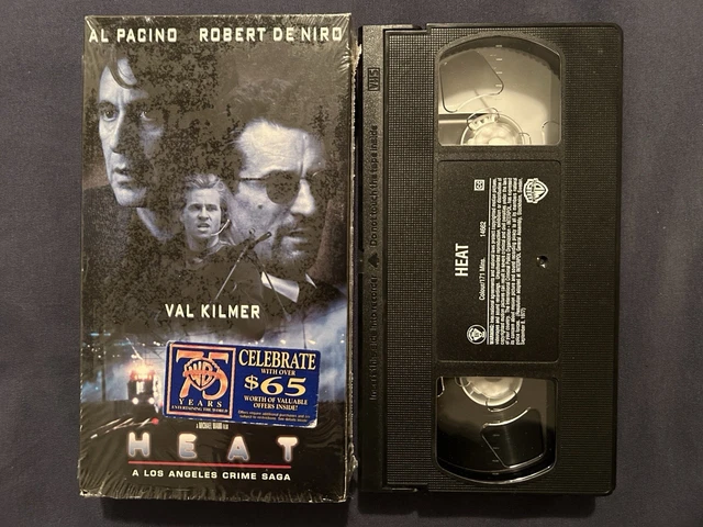 HEAT VHS TAPE, 1995 Film (Warner Bros Video, 1996) Michael Mann, De ...