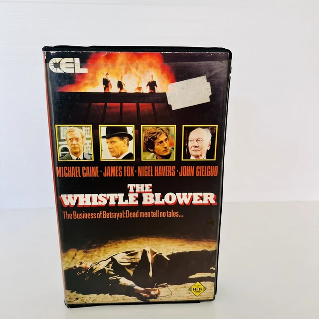 THE WHISTLE BLOWER Vhs Video Crime Thriller Clam Shell Case Michael ...