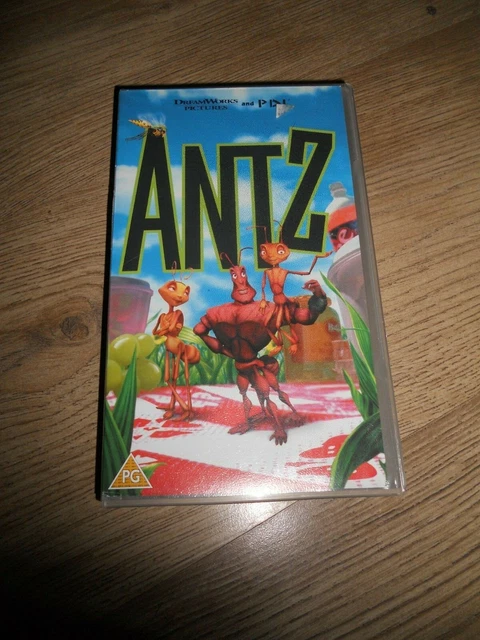ANTZ - PAL - Movie VHS Video Tape - Children's Animated Family Film ...