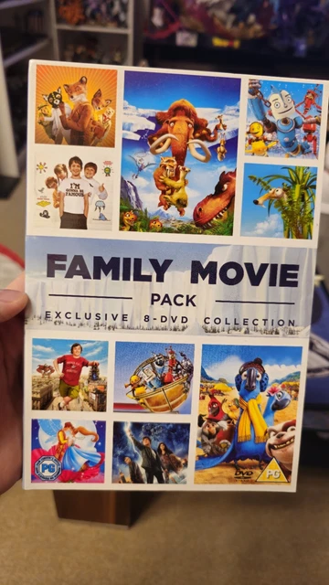 FAMILY MOVIE PACK Exclysive 8 Dvd Collection £31.90 - PicClick UK