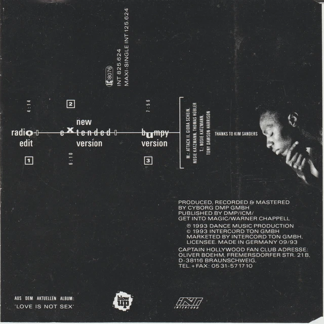 CAPTAIN HOLLYWOOD PROJECT Impossible (1993) [3 Track Maxi-CD] EUR 1,00 ...