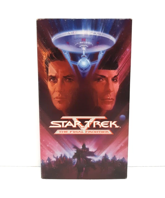 STAR TREK V: The Final Frontier-1989 Paramount VHS £3.21 - PicClick UK