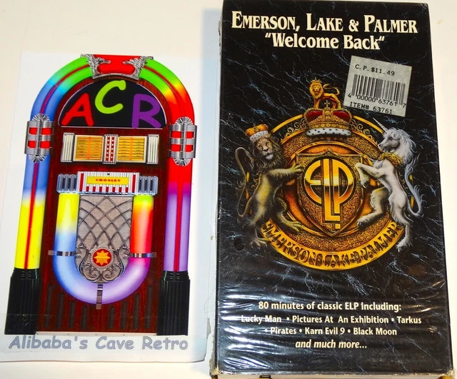 VHS: EMERSON, LAKE & Palmer......welcome Back $8.00 - PicClick CA