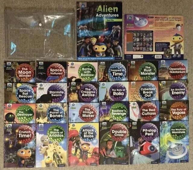 OXFORD READING TREE Project X Alien Adventures Series 2. 25 Books ...