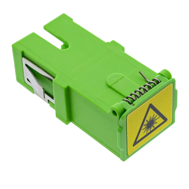 INLINE® LWL-KUPPLUNG, SIMPLEX SC/SC, SM, Keramik-Hülse, mit Shutter ...