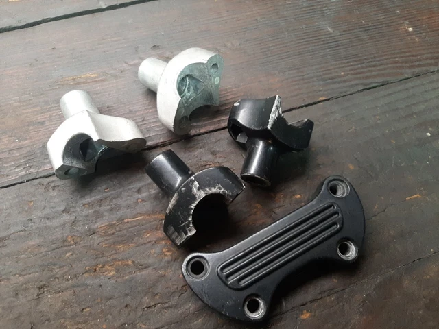 HARLEY SHOVELHEAD SUPERGLIDE Risers Sportster Narrowglide FXS FXWG OEM ...