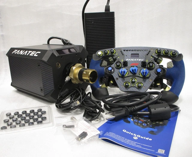 FANATEC PODIUM DD1 Base PS4 PS5 F1 PlayStation Clubsport Steering Wheel ...