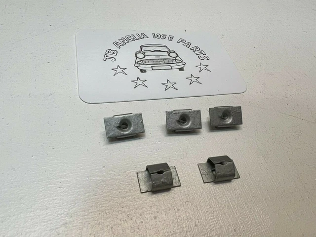 FORD ANGLIA 105E Front Grill Fastening Clips per 5 £5.45 - PicClick UK