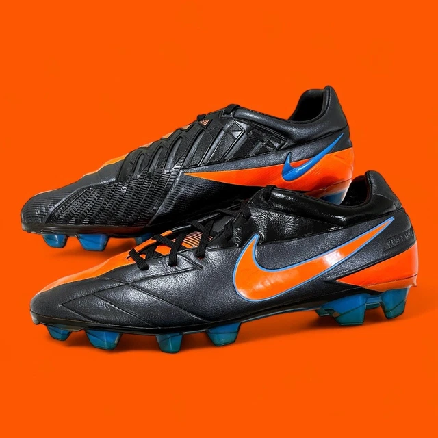NIKE TOTAL 90 Laser Iv Kl Fg * 10 Us * 472555-084 * Black / Total ...